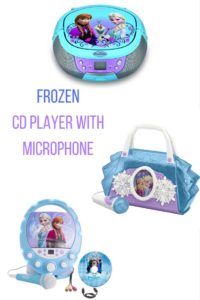 Frozen CD Player with Microphone