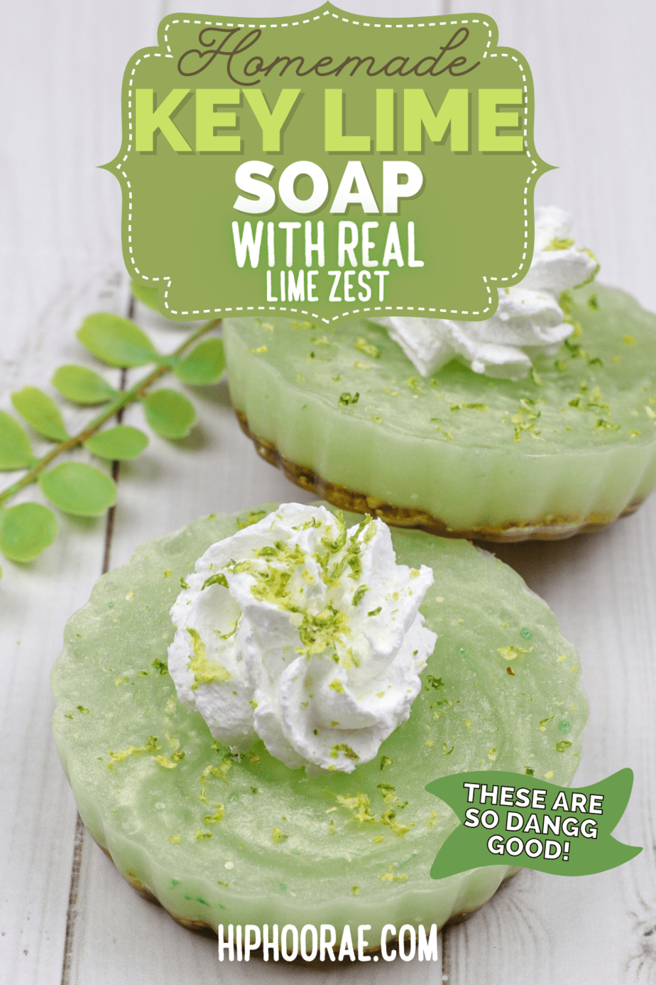Key Lime Pie Soap - Hip Hoo-Rae