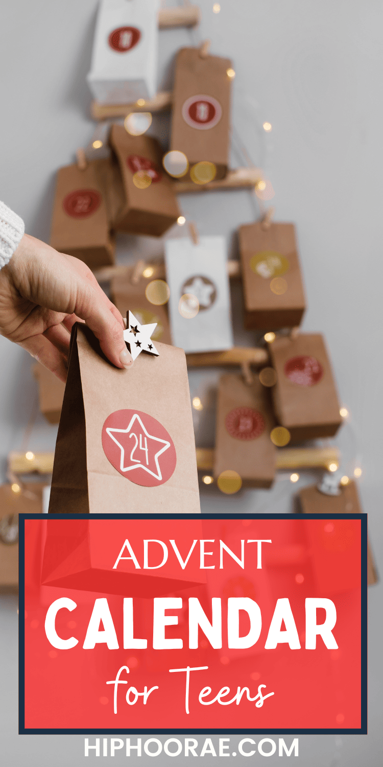 Advent Calendar For Teens - Hip Hoo-Rae