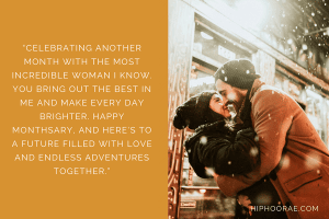 Monthsary Message for Girlfriend - Hip Hoo-Rae