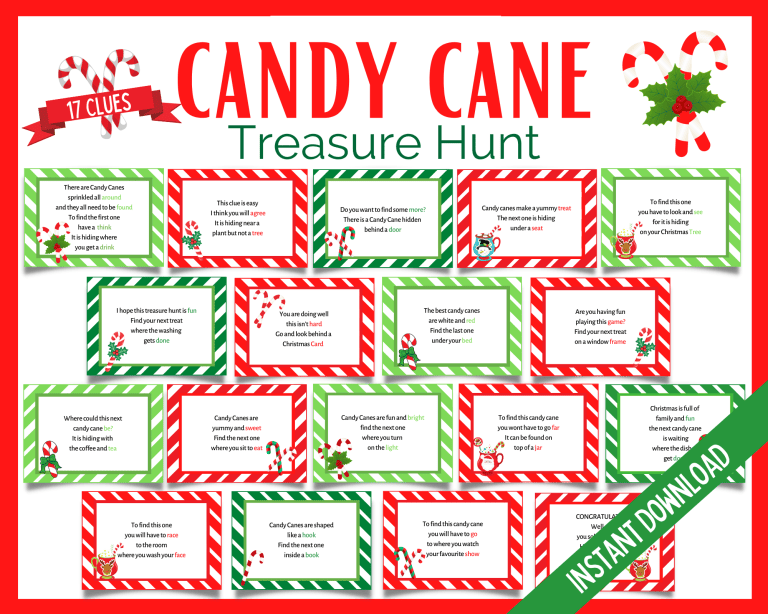 Candy Cane Game Ideas - Hip Hoo-Rae